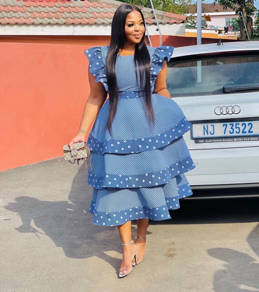 Amazing Tswana Traditional Attire For Ladies 2023 Shweshwe 4u